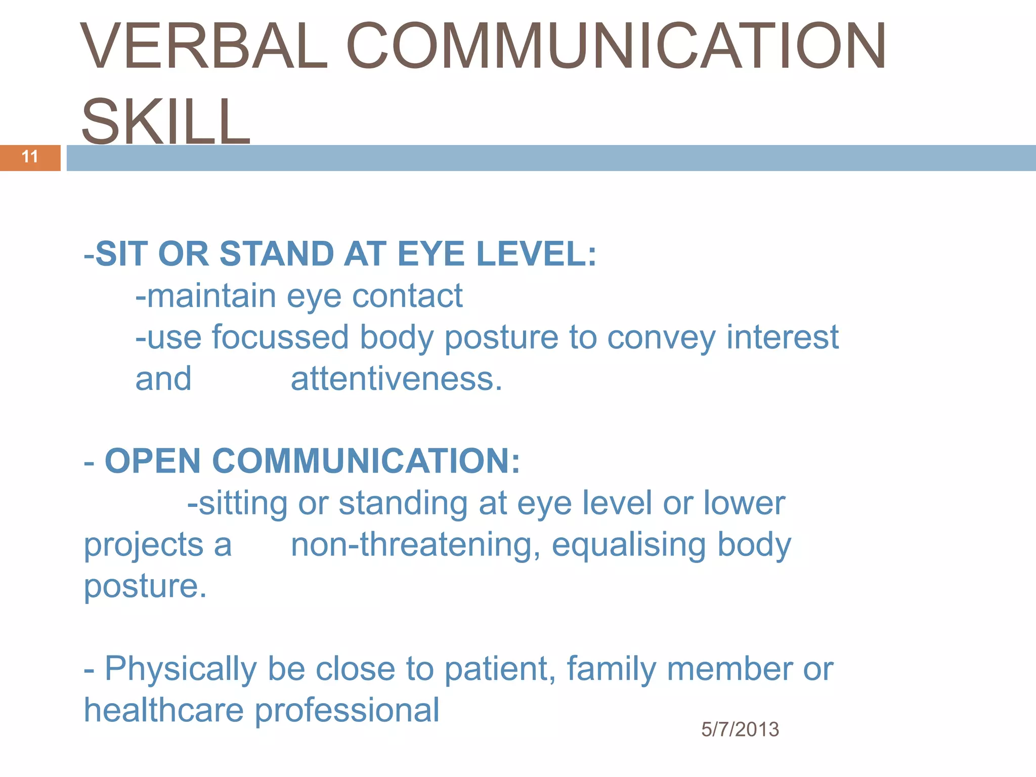 Communication skill for the pharmacist | PPTX