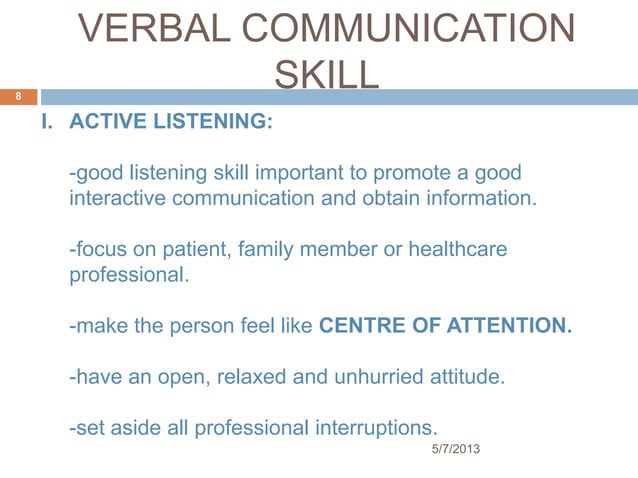 Communication skill for the pharmacist | PPTX | Parenting Babies and ...