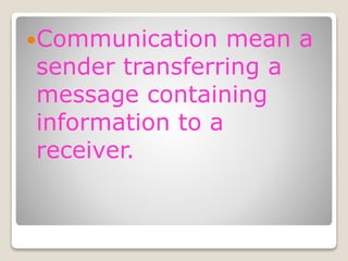 Communication Skill | PPT