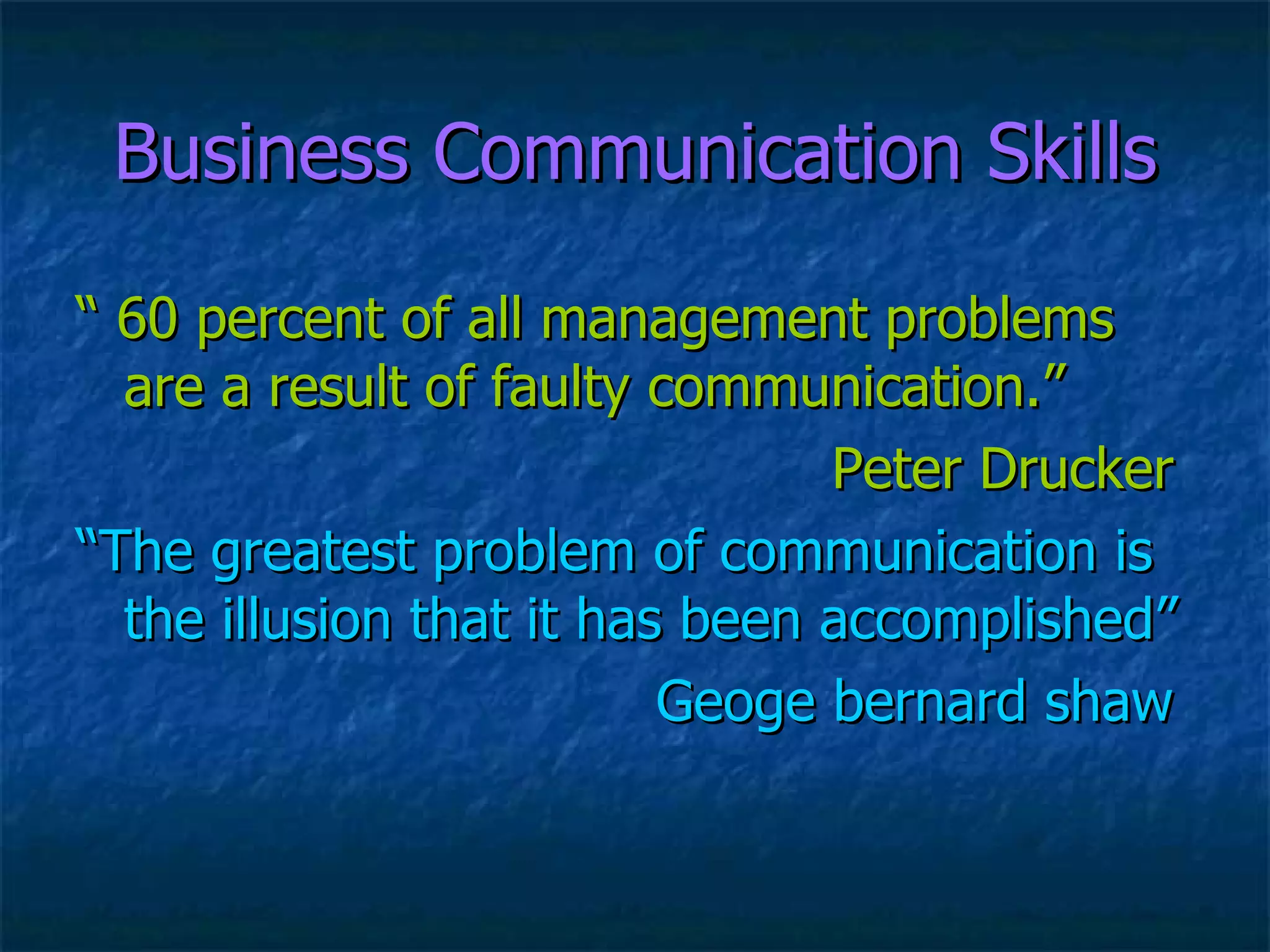 Communication skills | PPT