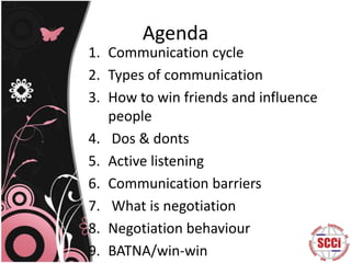 Communication-Negotiation skills | PPTX