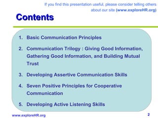 Communication skills | PPT