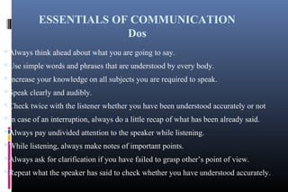 Communication skills | PPT
