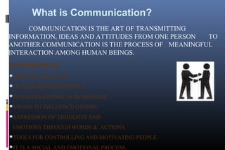 Communication skills | PPT