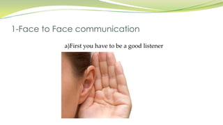 Communication skills and tips | PPTX