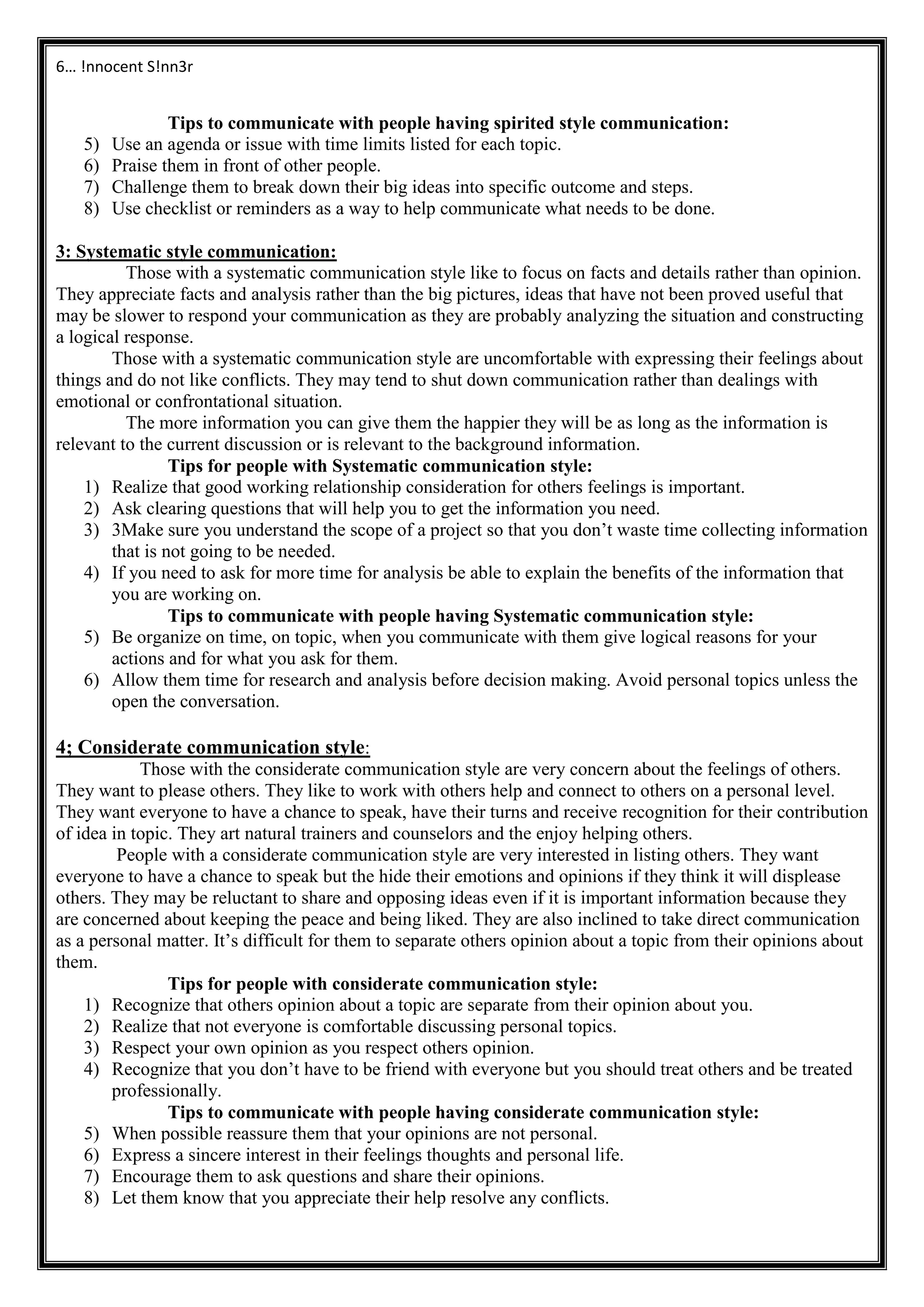 Communication skills | PDF