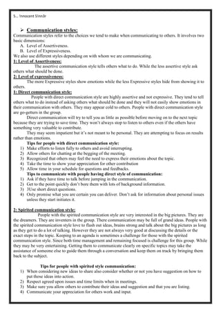 Communication skills | PDF