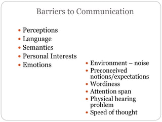 Communication skills | PPTX | Business | Business and Finance