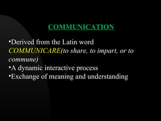 Communication skills | PPT