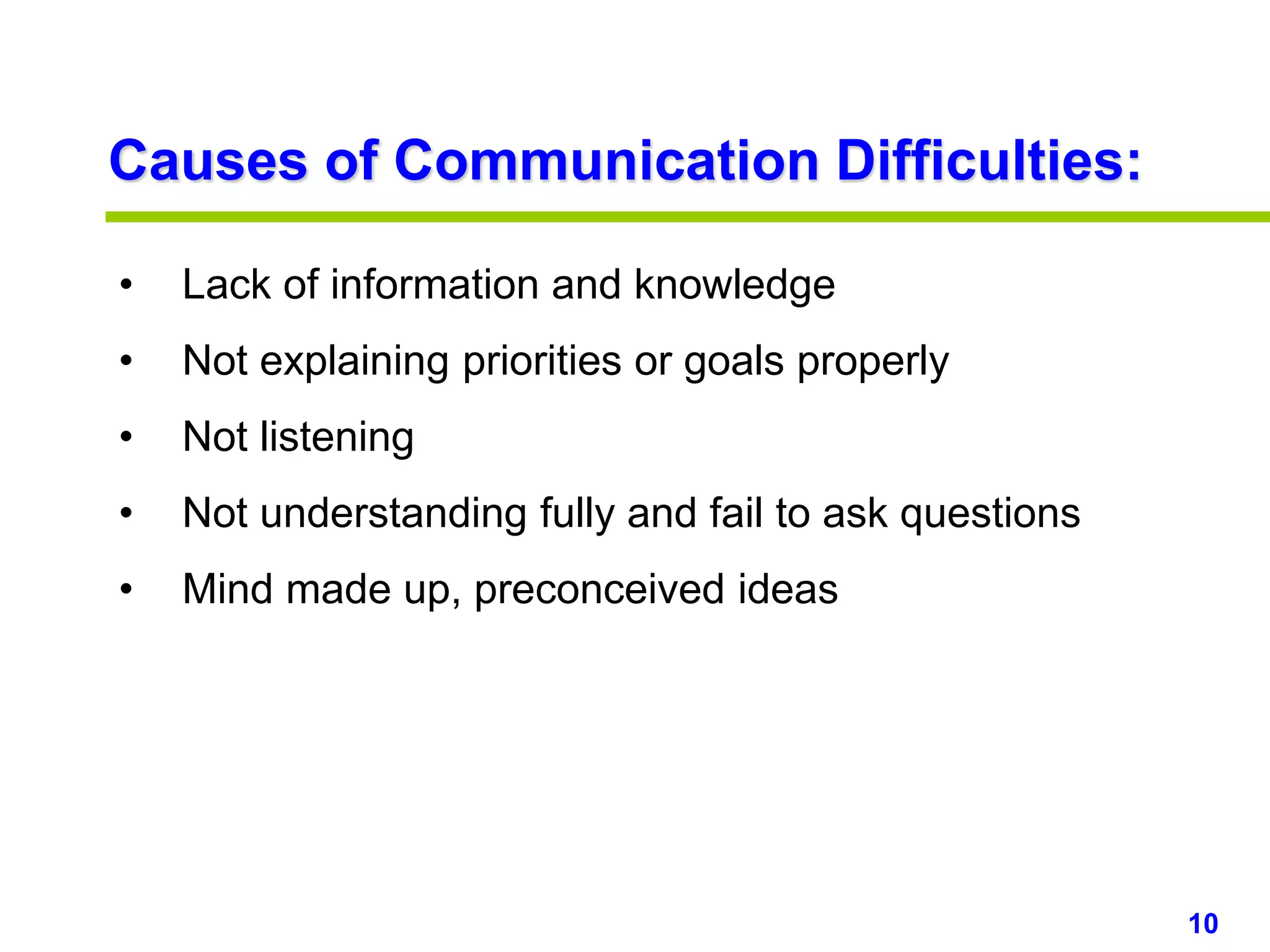 Communication skills ppt slides | PPTX