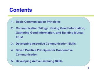 Communication skills ppt slides | PPTX