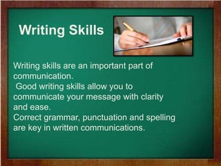 Communication skills | PPTX