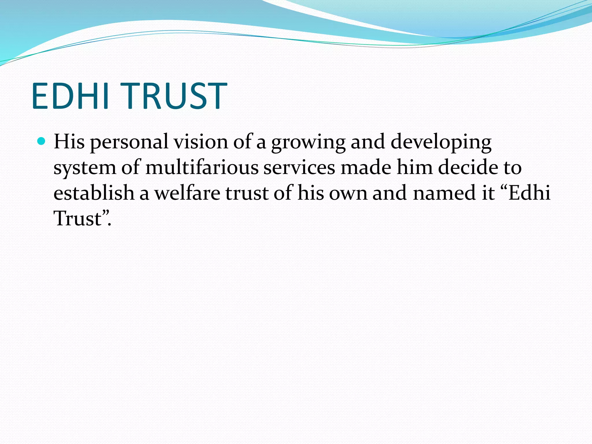 DR.ABDUL SATTAR EDHI | PPT
