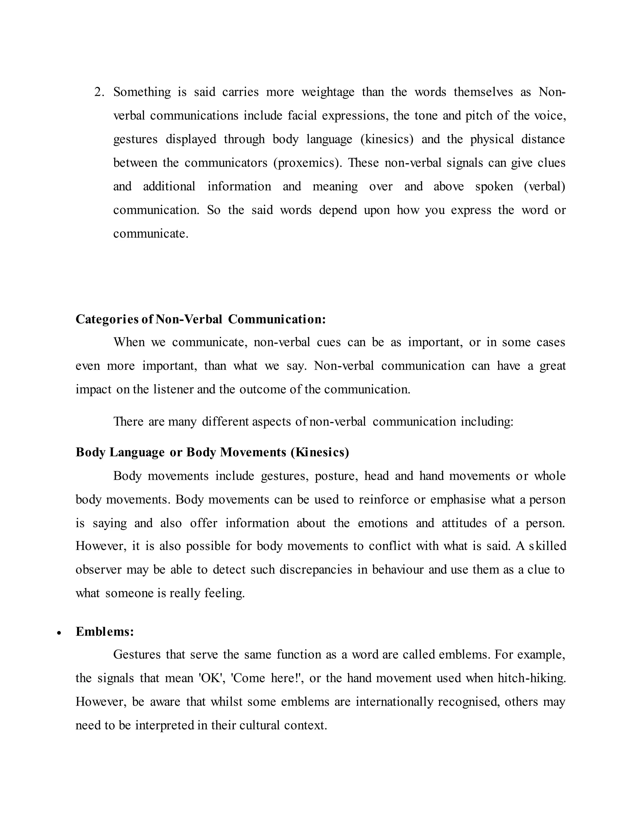 Communication skills | DOCX