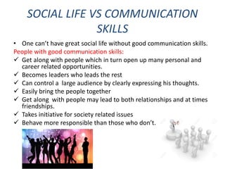 Communication skills | PPTX