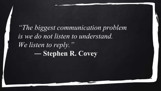 Communication skills | PPTX