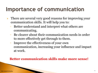 Basic Communication skills | PDF