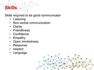 Communication skills | PPTX