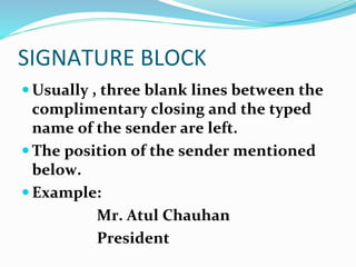 Business letter writing | PPT