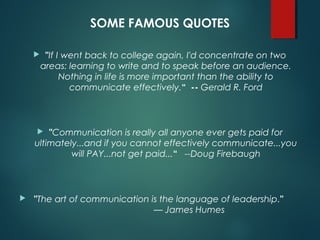 Communication skills | PPT