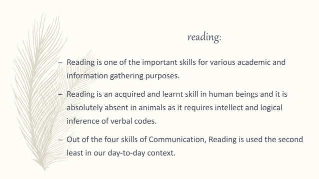 Communication skills: LSRW | PPTX | Education