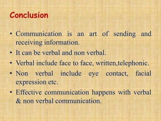 Communication skills | PPTX