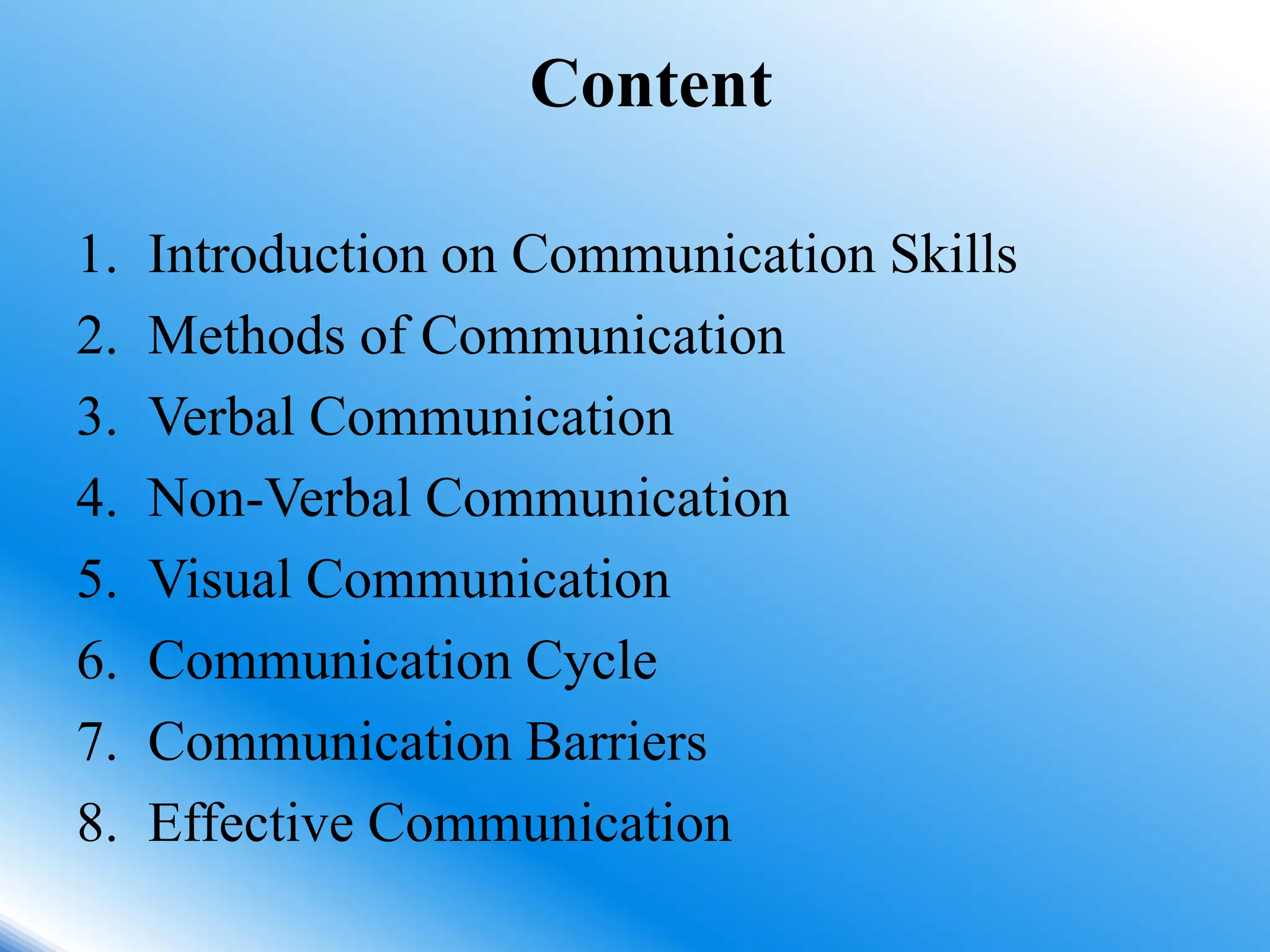 Communication skills class -X | PPTX