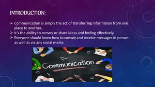 Communication skills | PPT