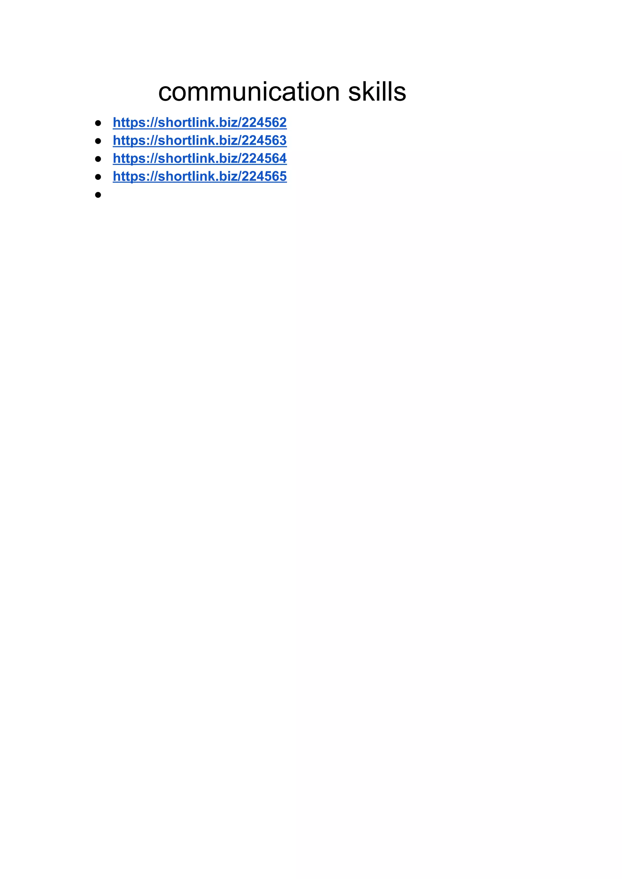 Communication skills | PDF | Internet | Computing