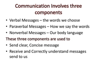 Communication skills | PPTX