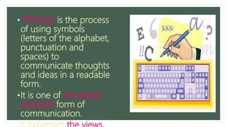 COMMUNICATION SKILLS AND WRITING SKILLS | PPTX