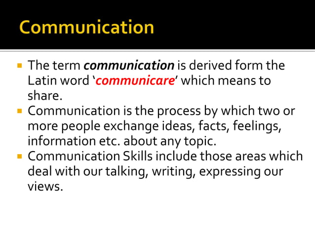 Communication skills for class X CBSE IT | PPTX