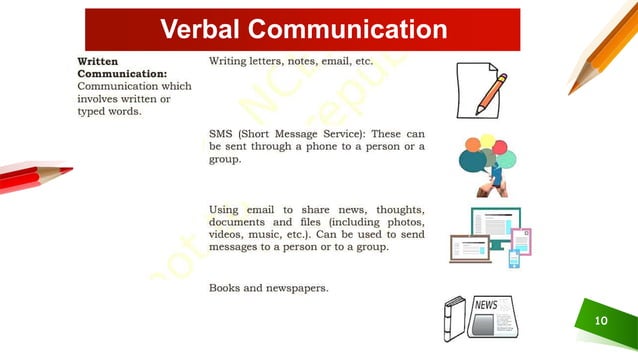 Communication Skills. pptx for class IX | PPTX