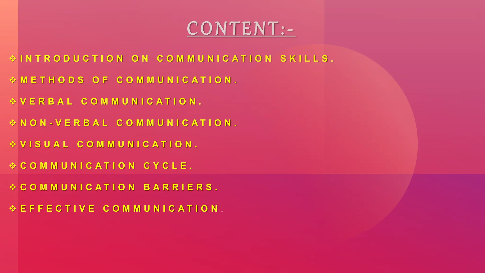 Communication skills (INFORMATION AND TECHNOLOGY ) | PPTX