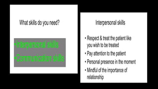 communication skills .improve your skill as a doctor | PPTX