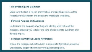 What is communication skills Verbal communication Written communication ...