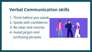 What is communication skills Verbal communication Written communication ...