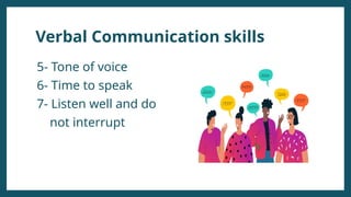 What is communication skills Verbal communication Written communication ...