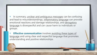 Communication Skills (Language Skills and Verbal Skills) | PDF