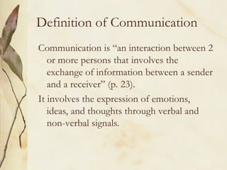 CommunicationSkills for medical students.ppt