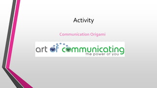 Communication skills basics | PDF