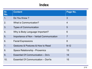 Communication Skills - Body Language.pptx