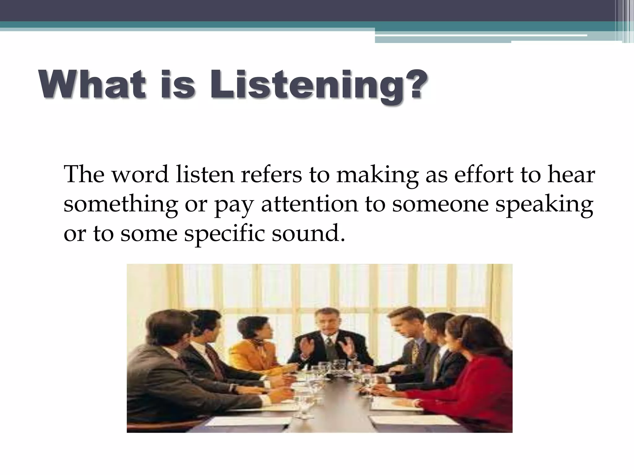 Communication skills listening and speaking skills | PPTX