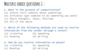 Communication Skills1.pdf | Parenting Babies and Toddlers | Parenting