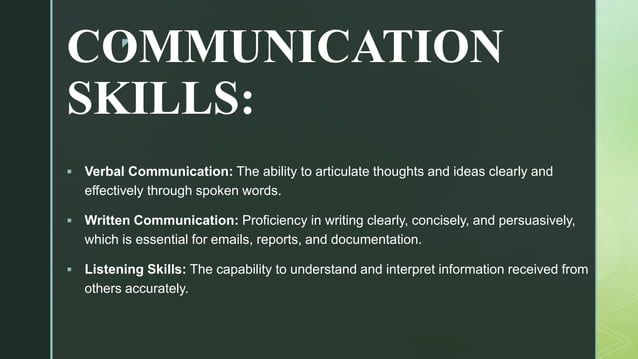 COMMUNICATION SKILLS AND ICT SKILLS.pptx | Internet for Beginners ...