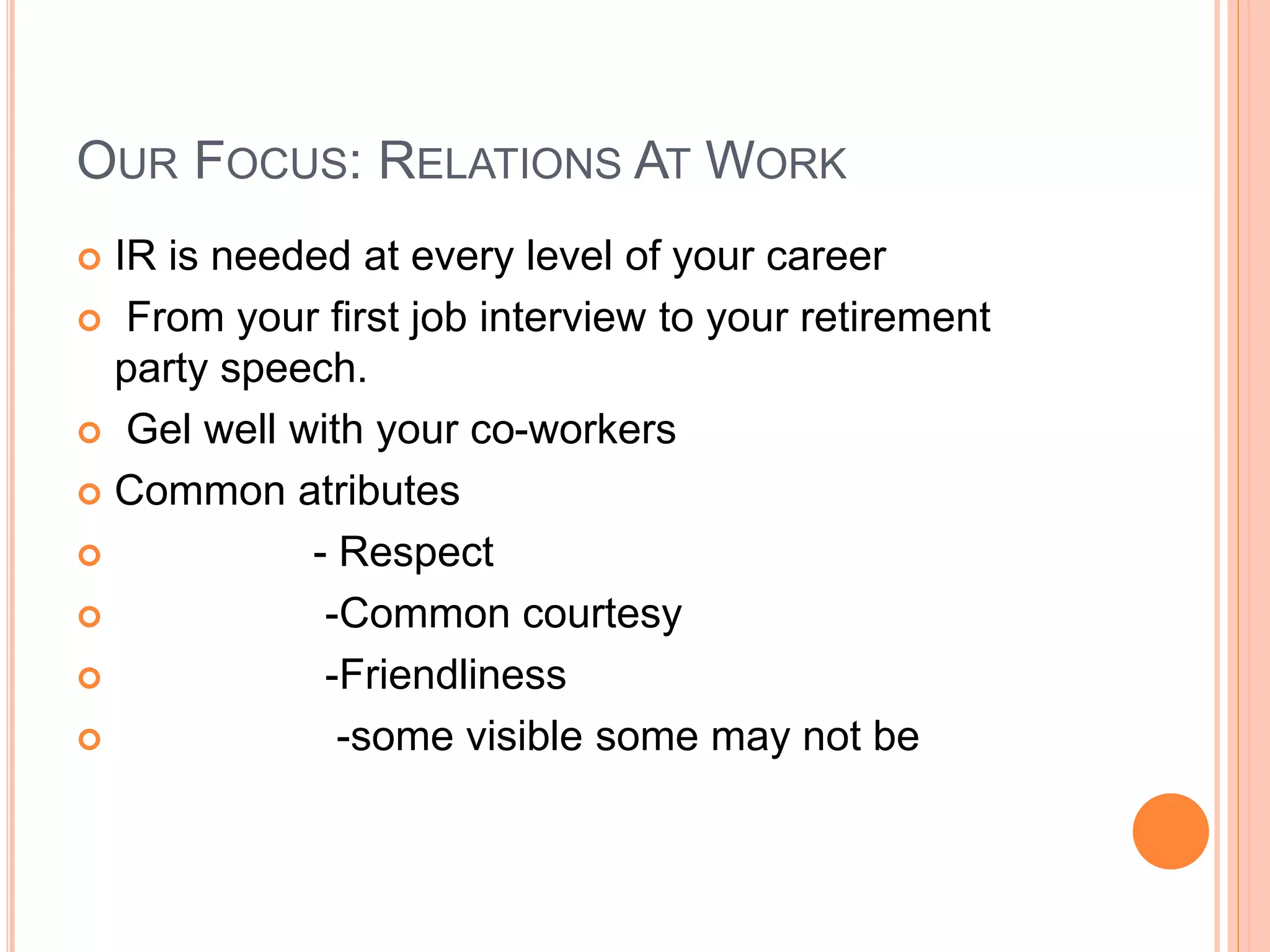 Communication skills and interpersonal relationships | PPTX