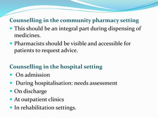 Communication Skills And Patient Counselling.pptx