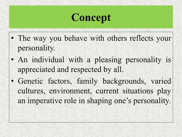 Communication Skills and Personality Development | PPTX