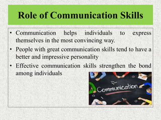 Communication Skills and Personality Development | PPTX