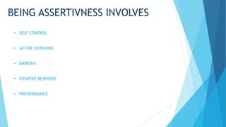 Communication skills assertive communication ppt | PPT